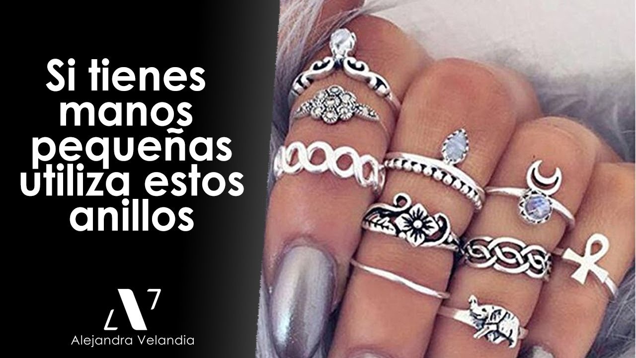 Anillos de diseño para lucir en toda la mano: la última tendencia en ...