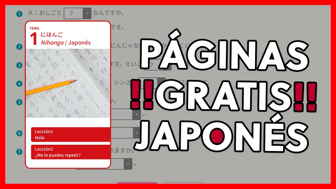 Aprende Japonés Gratis Recursos En Línea Para Hablantes De Español 0083