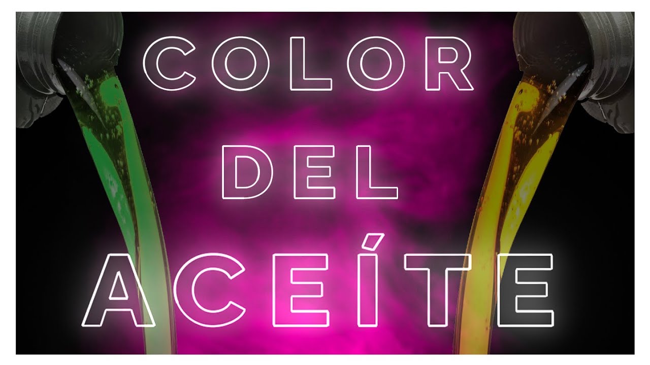 Color del aceite de motor ¿qué indica y cómo saber si es adecuado ...