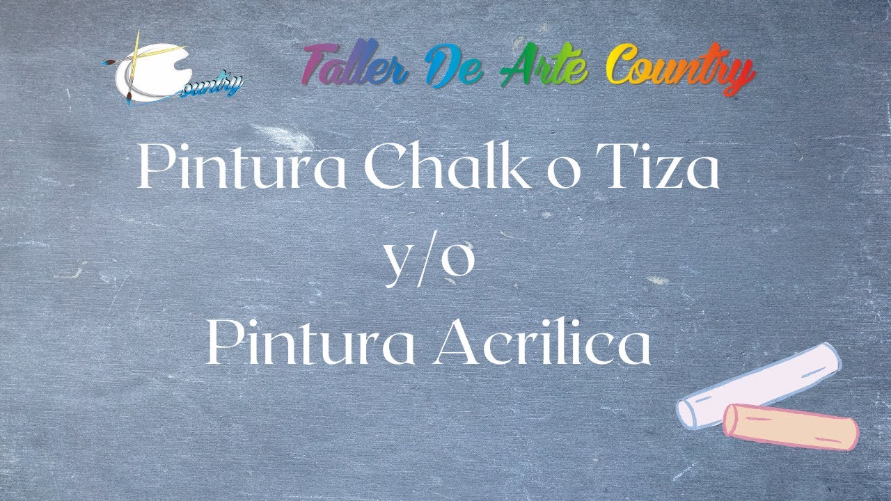 Cómo combinar pintura a la tiza y acrílica para una técnica única ...