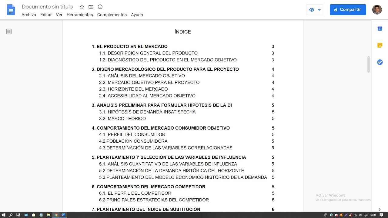 Cómo crear un índice en presentación Google Guía paso a paso - Tras Tucada