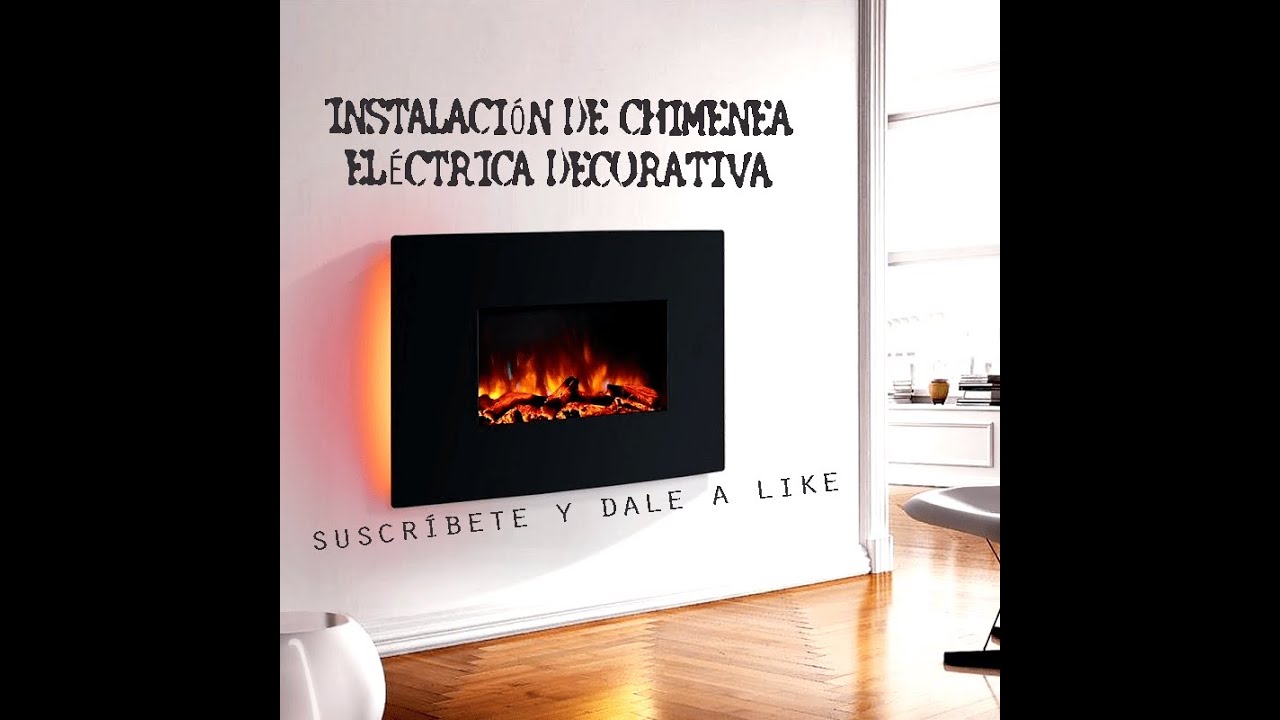 Instalación de Chimenea Eléctrica en Pared Guía Práctica y Rápida ...