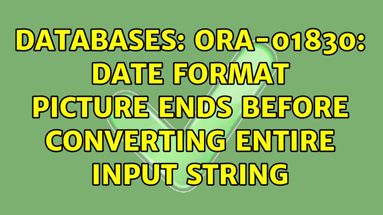 Solución Error de conversión en formato de fecha - Tras Tucada